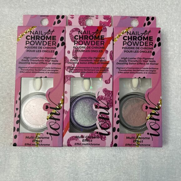 Ioni | Makeup | Ioni Nail Art Chrome Powder Set Of 3 2 Good For Selfie ...